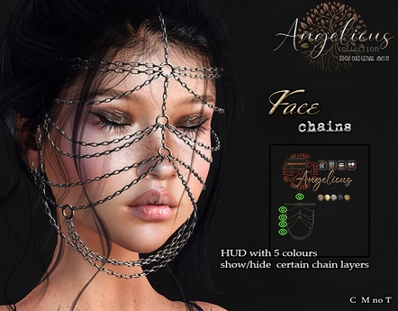 Second Life Marketplace - .AngelicUs. Face chains